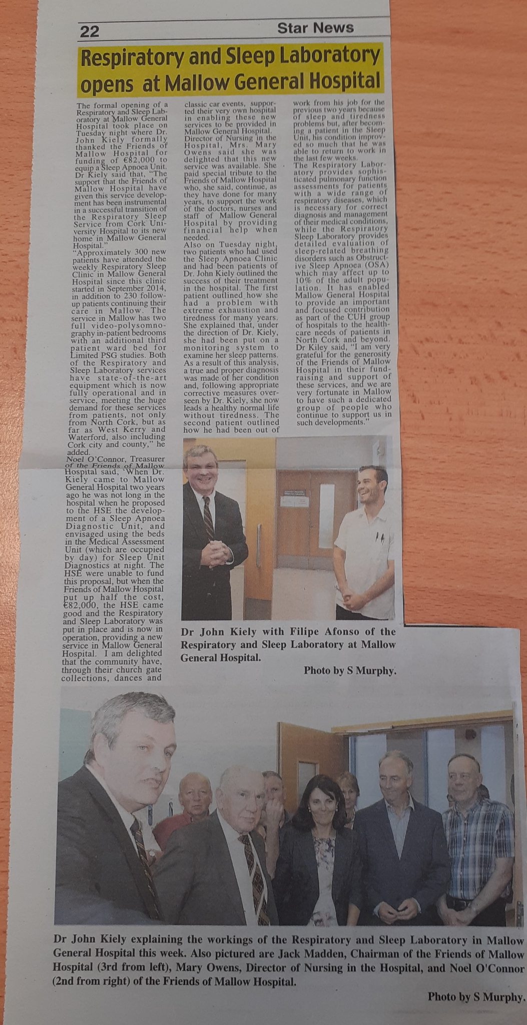 Respiratory and sleep laboratory opens at Mallow General Hospital - The ...